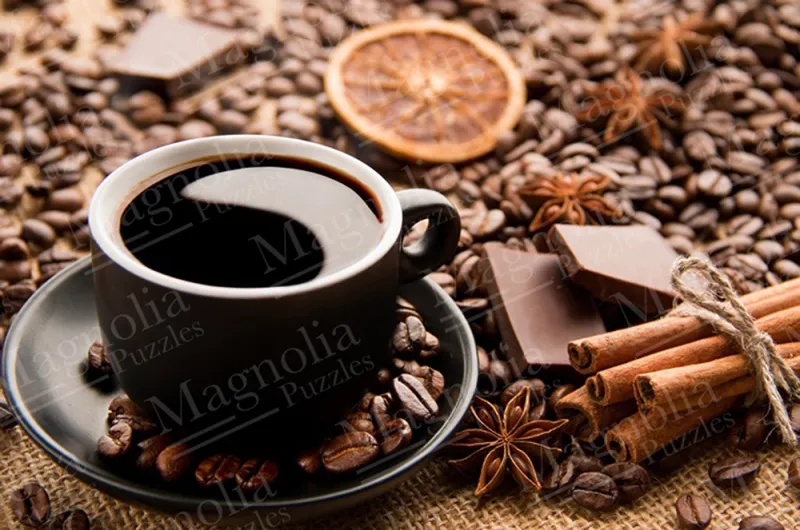 Coffee Time - Magnolia - 1000 pièces | fou-de-puzzle.com